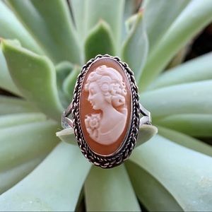 Jewelry | Sterling Cameo Ring Handmade In Italy | Poshmark